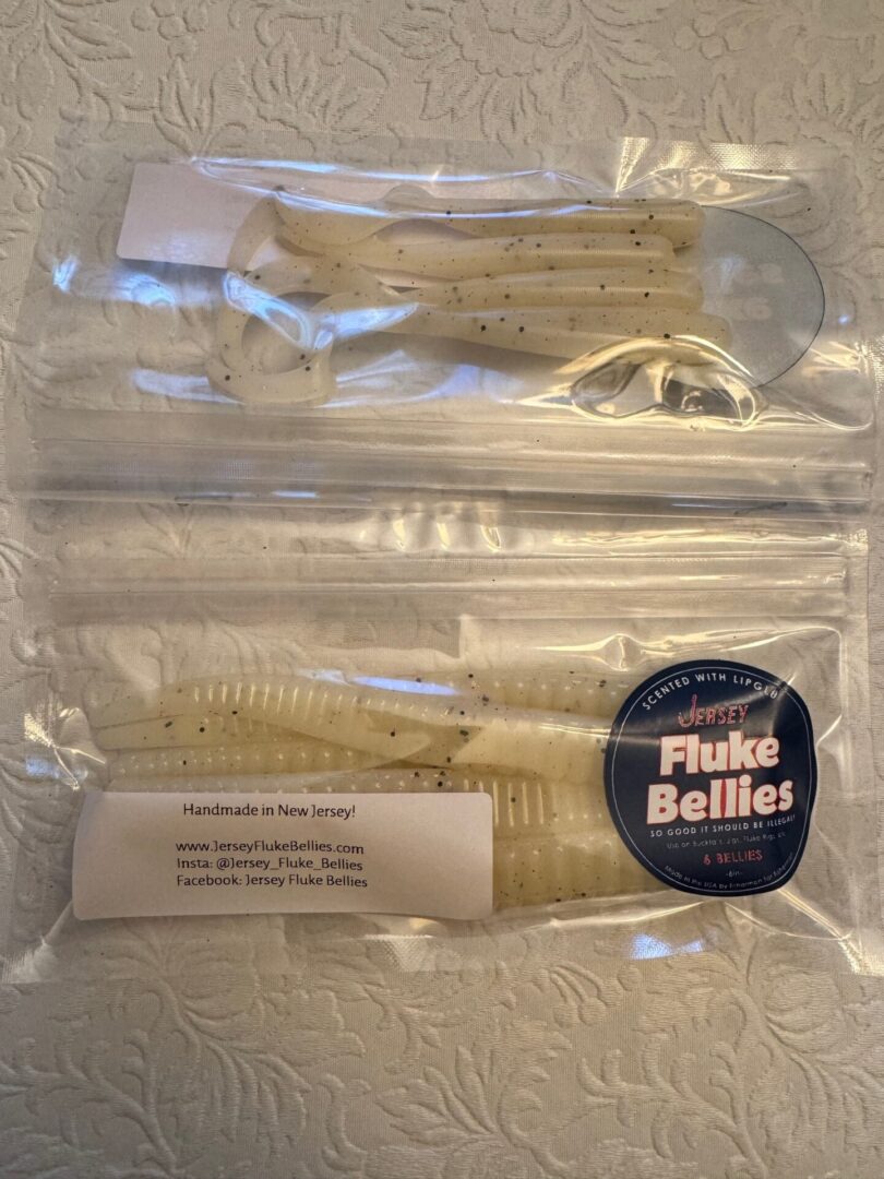 Jersey Fluke Bellies LIMITED COLOR RUN - Signal 11 Lures & Lip Glu